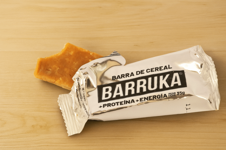 Barra de cereal a base de pasta de maní - sabor original